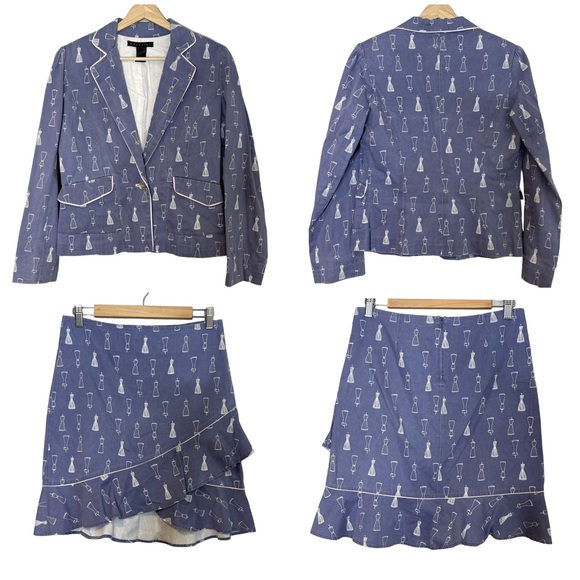 Parallel | Jackets & Coats | Parallel Womens Novelty Print Blazer And ...